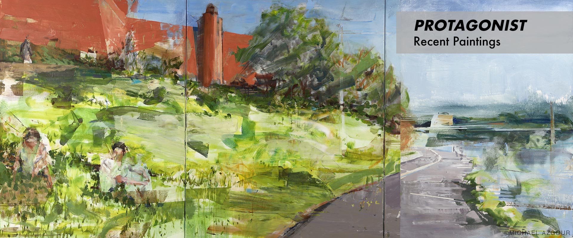 Michael Azgour - Contemporary Artist, Abstract Figurative Paintings